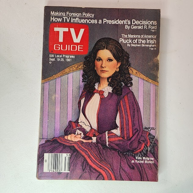 TV Guide 1981 Kate Mulgrew Rachel Manion Sept 19-25 NYC Metro | eBay