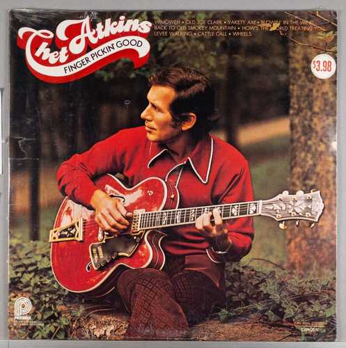 CHET ATKINS Finger Pickin' Good 1976 LP Vinyl Album : EX/EX CAS-2600 | eBay