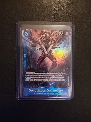 One Piece 1x Donquixote Doflamingo Parallel Alt Art OP01-073 R Romance ...