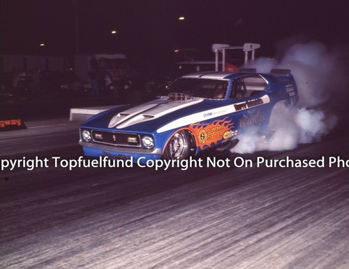 Blue Max Harry Schmidt Richard Tharp 1972 Mustang Funny Car 8x10 | eBay