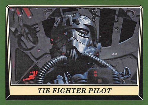 2016 Topps Star Wars Rogue One Mission Briefing GREEN #81 Tie Fighter ...