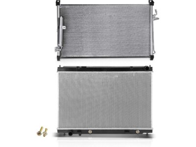 Radiator and A/C Condenser Kit 75NGNT61 for M35 M45 2006 2007 2008 2009 ...