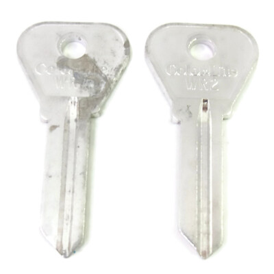 2-pcs WR2 Aluminum Key Blanks Cole National Lock Color-Lite USA | eBay