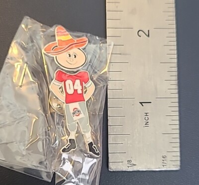 National Champions Ohio State Brutus Buckeye Bobblehead Collector Pin ...