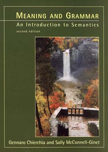 Meaning and Grammar - 2nd Edition: An Introduction to Semantics | eBay