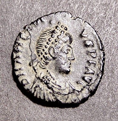 ARCADIUS Crowned by VICTORY w/ Triumph Wreath, Imperial Roman Coin, 16 ...