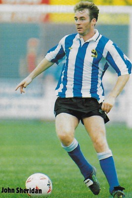 Football Photo>JOHN SHERIDAN Sheffield Wednesday 1990-91 | eBay UK