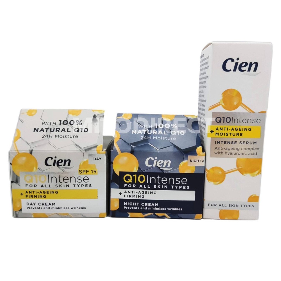 Cien Q10 Intense Anti-aging Firming Day and Night Face Cream and ...