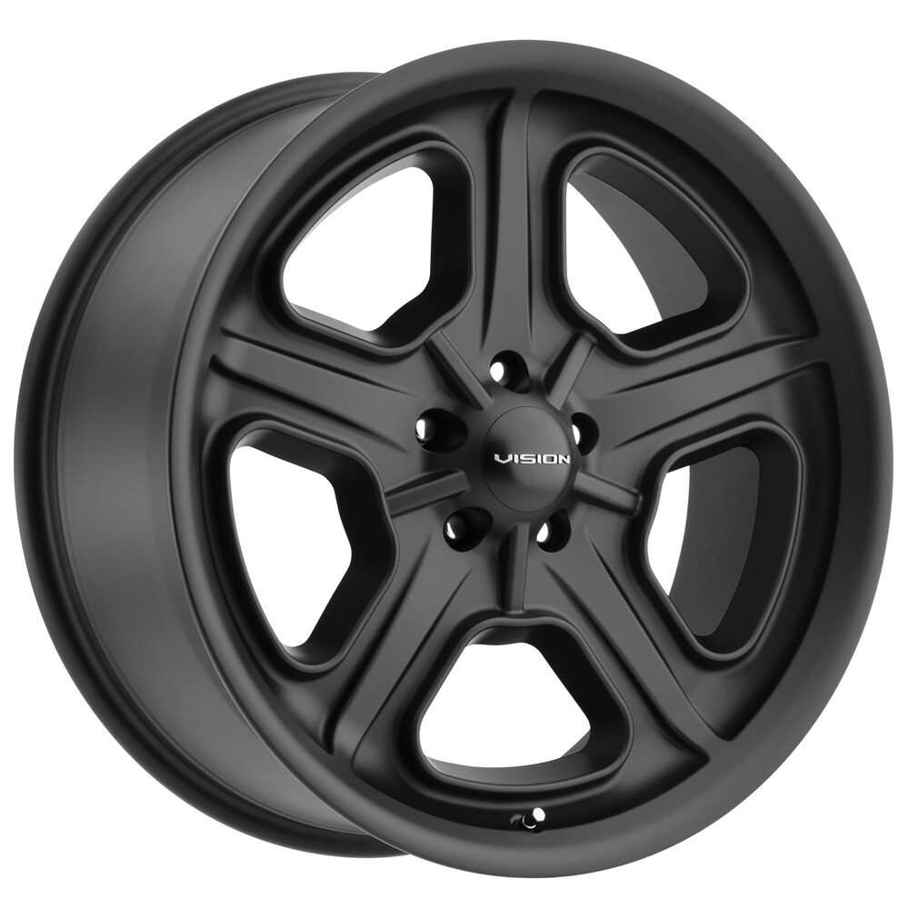 (Set-4) Vision 147 Daytona 20x8.5 5x120 +32mm Satin Black Wheels Rims ...