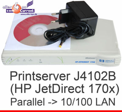 HP Jetdirect 170X J4102B Serveur D'Impression pour Tous Lpt Parallèle À ...