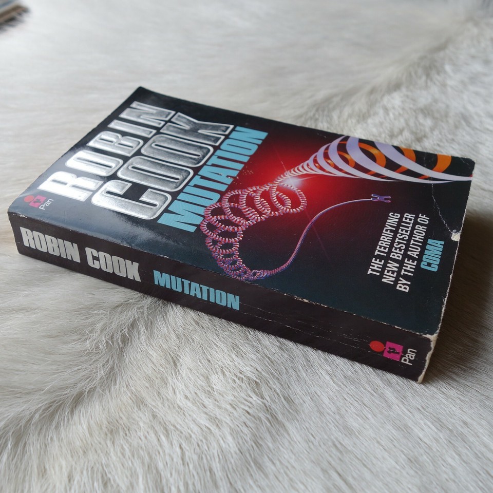 Vintage ROBIN COOK Mutation Book 1989 Vintage Medical Horror Hospital ...