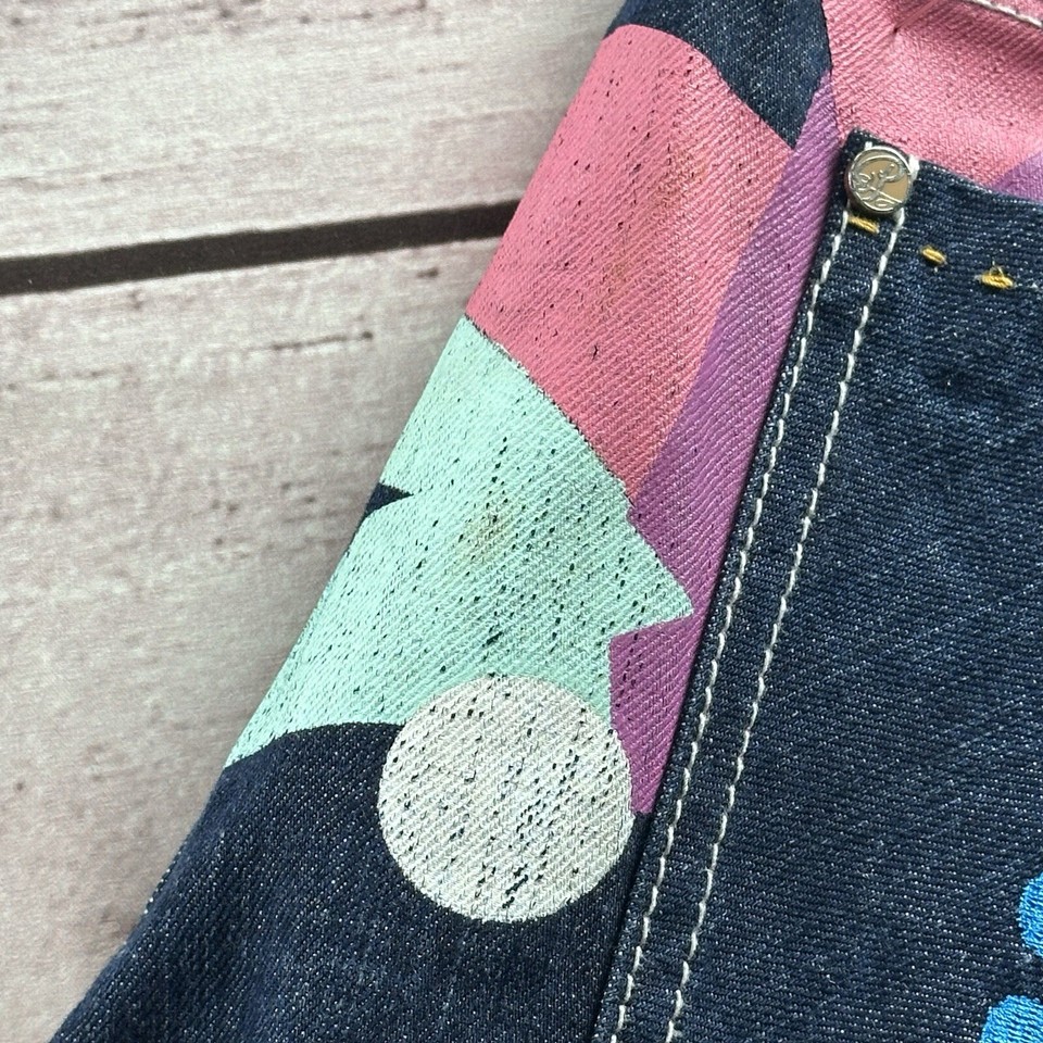 Parish Nation Jeans Men’s 42 42x34 Wide Leg Baggy Y2K Vtg Rare Graphic ...