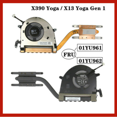 New Lenovo ThinkPad X390 Yoga /X13 Yoga Gen 1 CPU Cooling Fan Heatsink ...