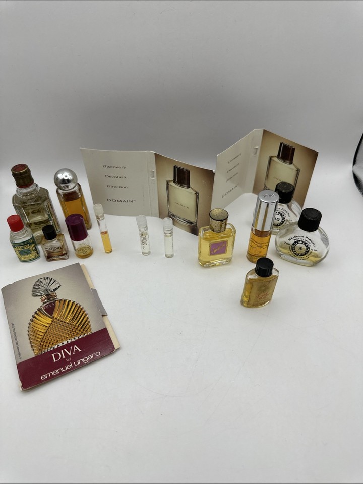 Vintage Perfume Sample Lot Minis Various | eBay