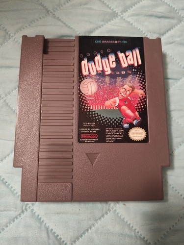 Super Dodge Ball NINTENDO (CSG IMAGE SOFT, 1989) NES Vintage Video Game ...