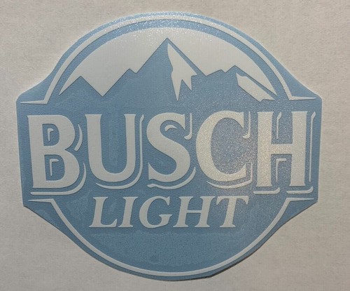 Busch Light Beer Logo Die Cut Vinyl Decal High Quality Outdoor Sticker ...
