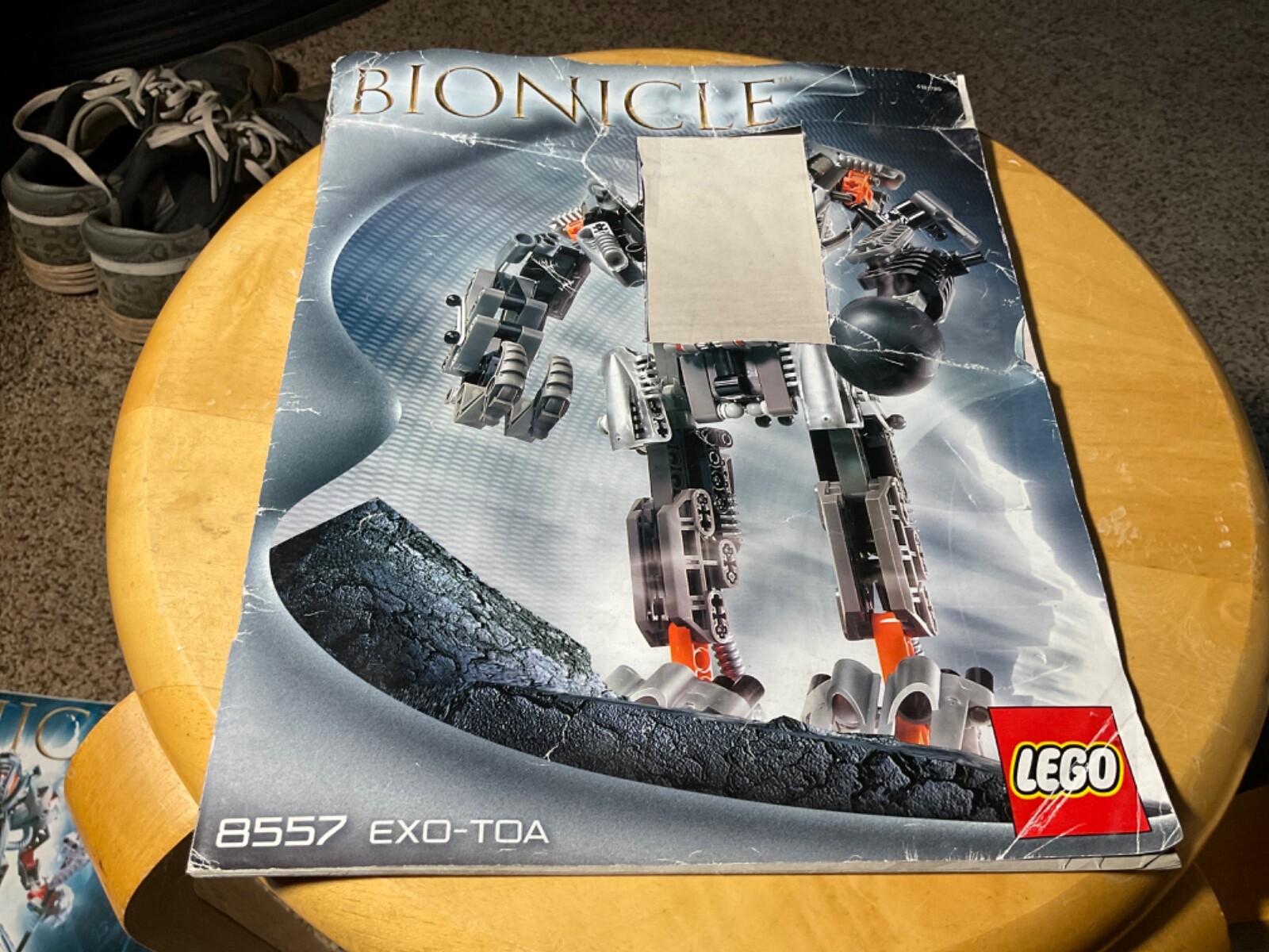 LEGO BIONICLE 8557 MANUAL. Manual only. EXO-TOA. Cover is torn. | eBay