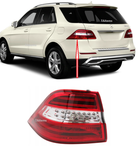 FEU ARRIERE GAUCHE LED POUR MERCEDES-BENZ W166 ML 2011-2015 | eBay