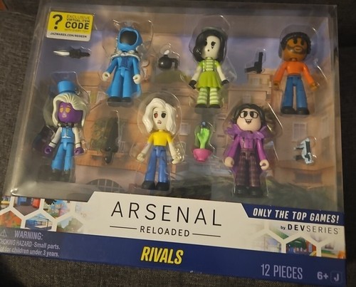 Roblox DevSeries ARSENAL RELOADED RIVALS Figure Set (12 pc) | eBay