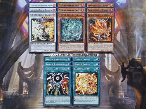 Yugioh Tenpai Deck Core Set 15 card LEDE Dragon Chundra Sangen ...