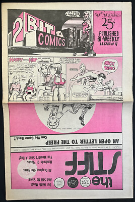 2 BIT COMICS #9 - 9.0, OW-W; folded - Comix - 1st - Tabloid - Partial ...