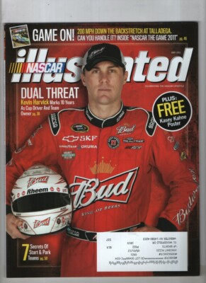Nascar Illustrated Kevin Harvick W/Poster May 2011 021422NONR | eBay