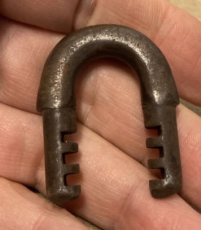 Antique Star Lock Works Scandinavian Padlock Lock & 3 Keys **PARTS ONLY ...