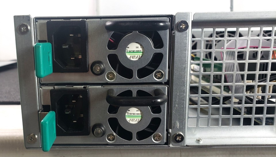 Synology RS2418RP+ 12 Bay 3.5 FF HDD Rack Mount NAS 2x PSU w Powercord ...