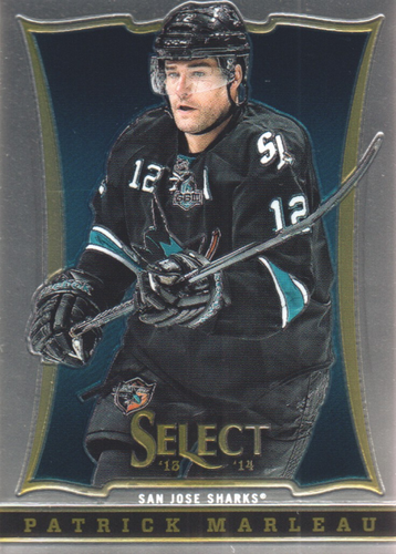 2013-14 Select Sharks Hockey Card #52 Patrick Marleau | eBay