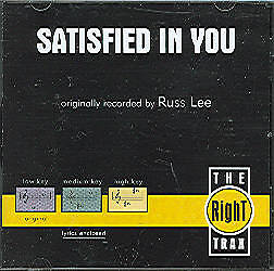 Satisfied In You - Russ Lee - Accompaniment Track | eBay