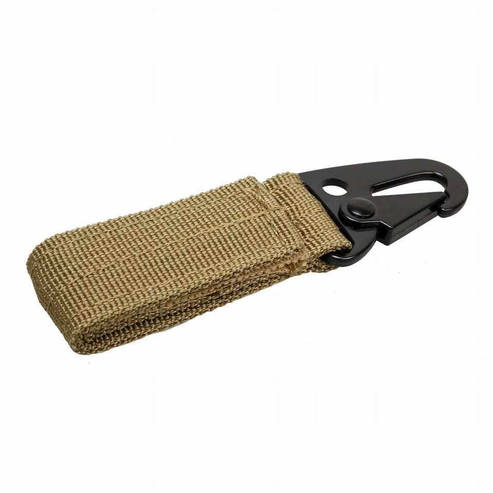 Tactical Molle Strap Clip Buckle Backpack Key Hook Clasp Hunting Belt ...