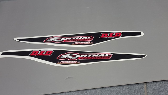 KTM Swing Arm Decal Graphics KTM SX SXF 125 250 450 DID Renthal Sticker ...
