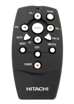 HITACHI CLU-123S TV Remote Control 55HDX99 , P60X901 , 42HDX99 ...