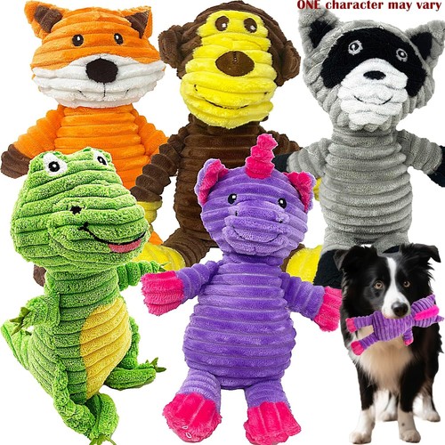 Dog toys 5 Pack Medium Size Chewers Interested Multicolor Attract Fun ...