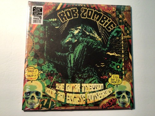 Rob Zombie "The Lunar Injection Eclipse" Ltd Ed Splatter Vinyl W ...