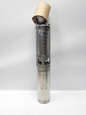 Grundfos 10S05-6, 4" Submersible Pump & Motor MS402 79453102 1/2 HP ...