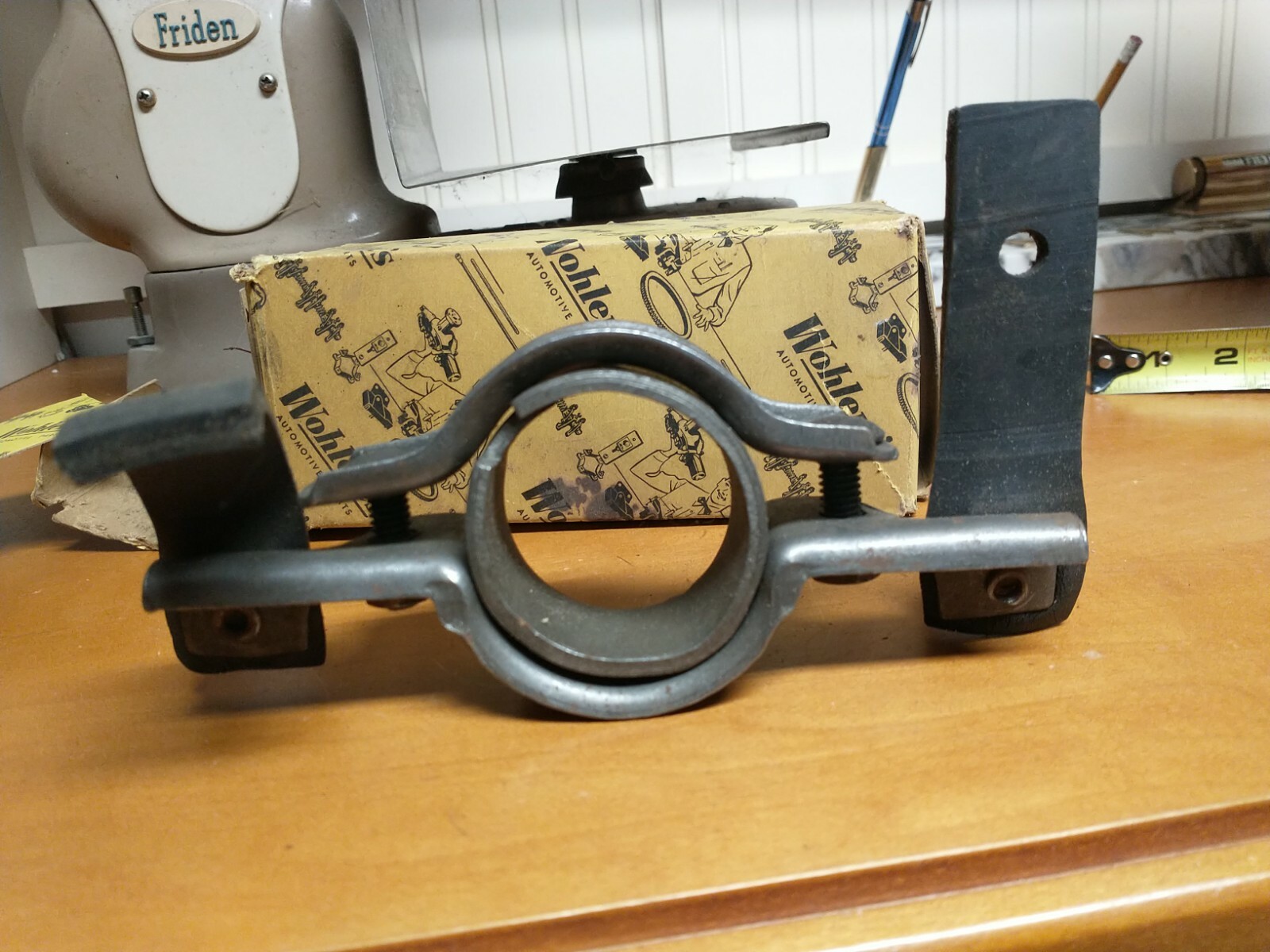 Pair Vintage Ford thunderbird Exhaust Hangers 52-56 yblock hot rod ...