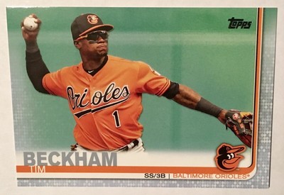 Tim Beckham 2019 Topps Series 1 Fathers Day SSP 04/50 Mariners/Orioles ...