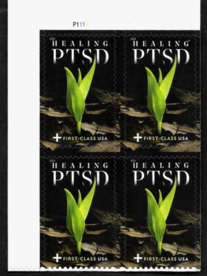 HEALING PTSD US# B7 POST TRAUMATIC STRESS SEMIPOSTAL FOREVER STAMP PN ...