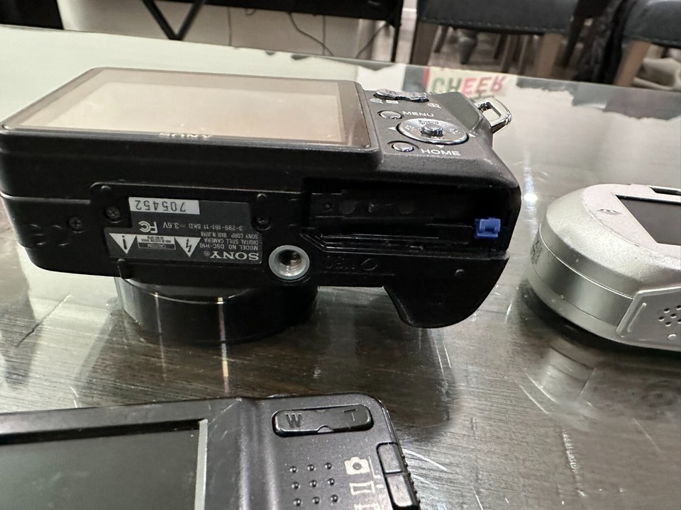 Broken Sony Panasonic Lot 5 X Digital Camera Salvage Scrap Metal Junk ...