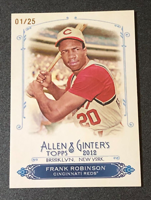 2012 Topps Allen Ginter FRANK ROBINSON Ripped RIP Card/25 REDS ⚾ ...