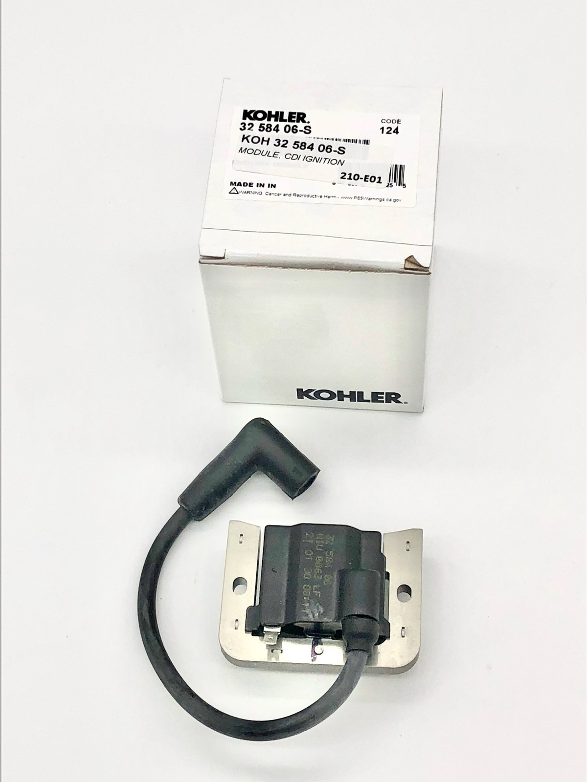 NEW GENUINE OEM KOHLER PART NUMBER 32 584 06-S CDI IGNITION MODULE FOR ...