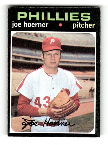 1971 Topps Philadelphia Phillies Joe Hoerner #166 EX | eBay