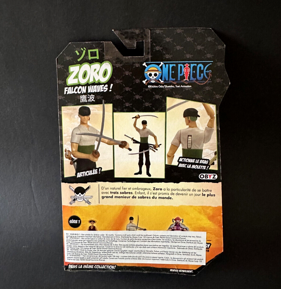 One Piece ZORO Figure PVC 12Cm Obyz | eBay