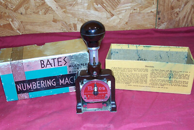 Numbering Machines - Bates Multiple
