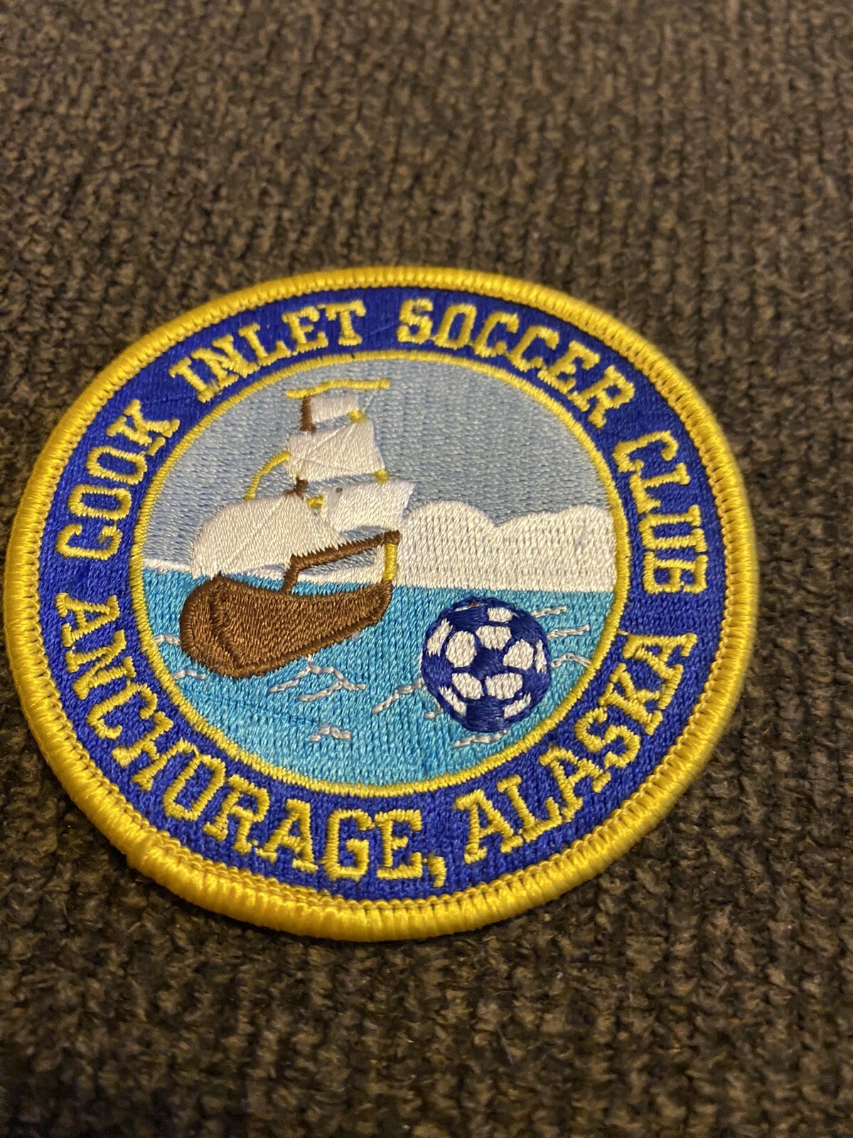 VTG COOK INLET Soccer Club Anchorage Alaska Iron On Patch | eBay