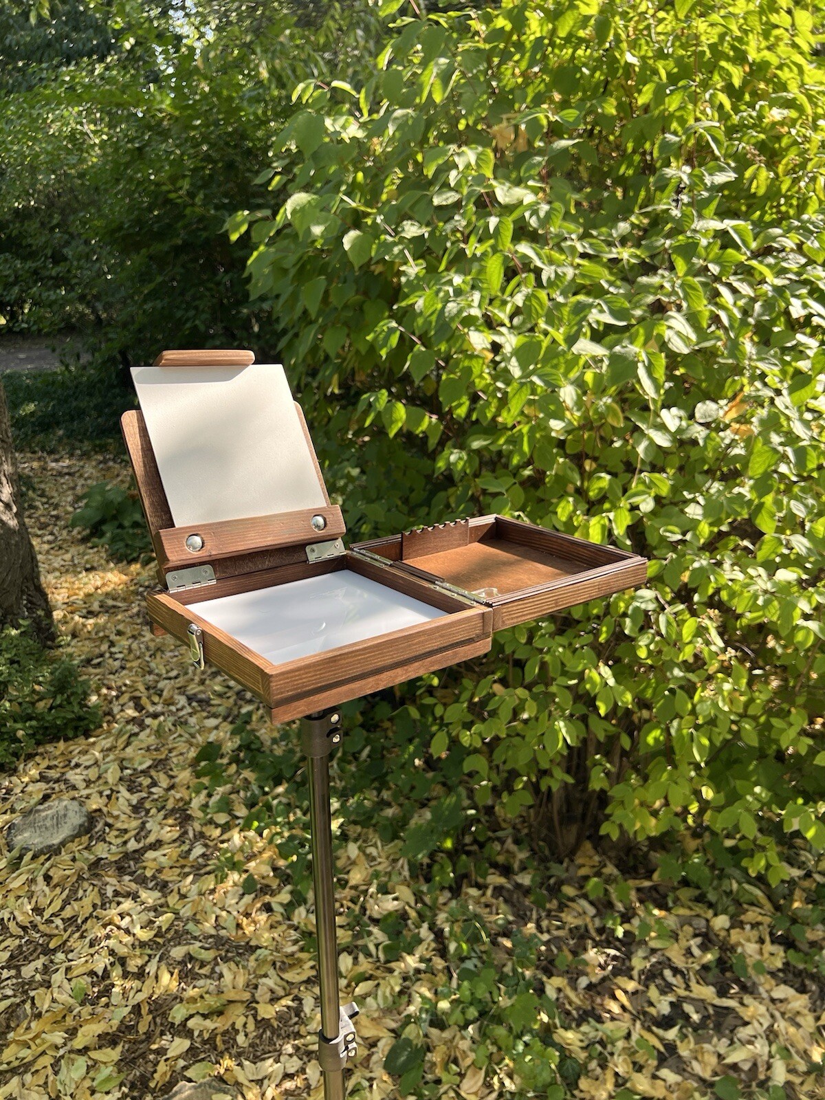 Pochade Box for plein air painting, outdoor & portable artist easel 7 ...