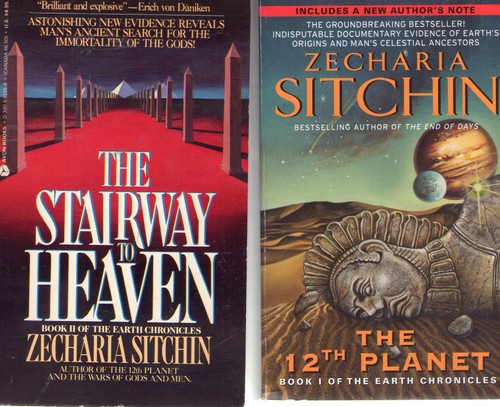Complete Set Series Lot of 10 Earth Chronicles Zecharia Sitchin Origin ...