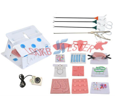 Laparoscopic Surgery Training Box Simulated Surgical Equipment Practice ...