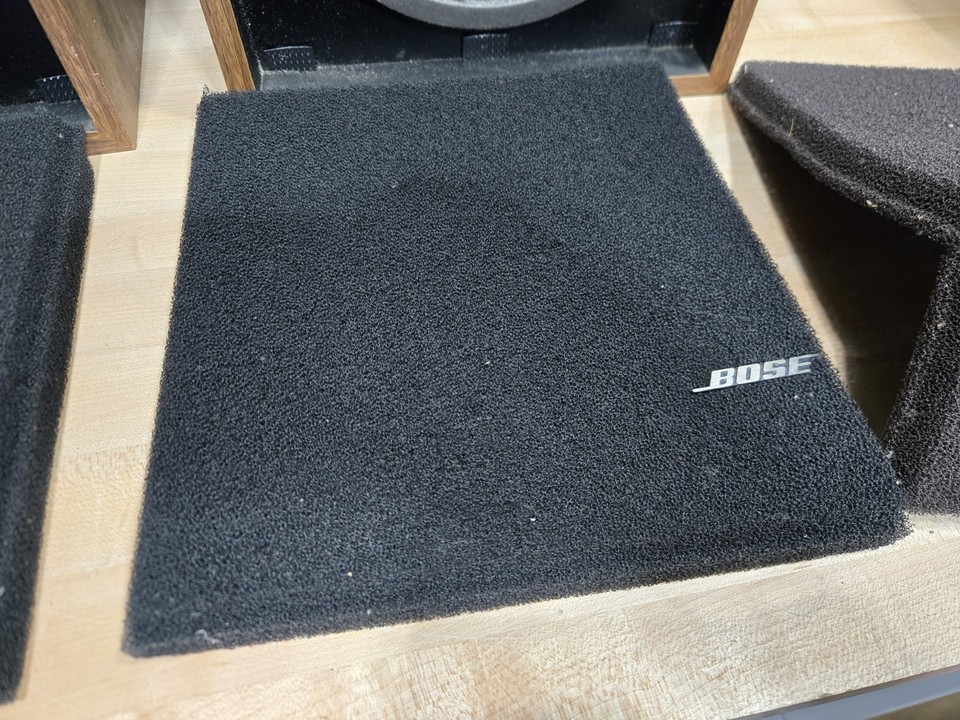 Vintage BOSE 301 Direct/Reflecting 1970s Speakers Need Refoam Repair AS ...